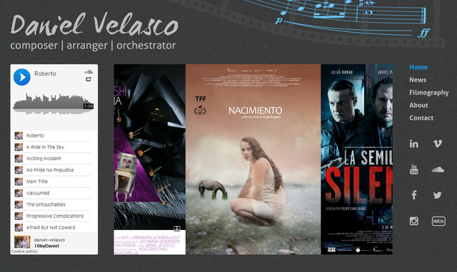 Daniel Velasco - film score composer